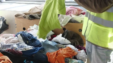 People At Recycling Center Stock Video Footage | Royalty Free People At ...