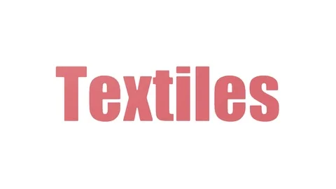 Textiles Animated Tag Cloud Isolated On ... | Stock Video | Pond5