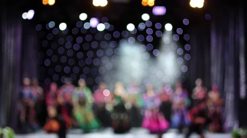 Texture blur. Stage light at a concert s... | Stock Video | Pond5