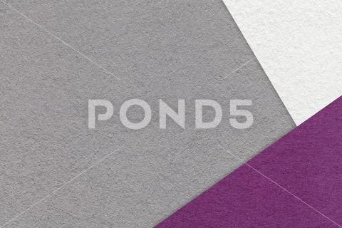 Texture of craft gray color paper background with white and purple ...