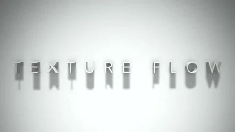 texture flow 3D title animation white te... | Stock Video | Pond5