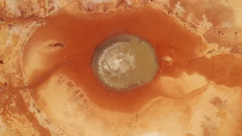 Texture of the ground with blood color, ... | Stock Video | Pond5