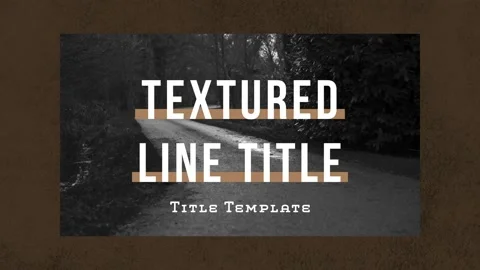 Texture After Effects Templates ~ After Effects Projects | Pond5