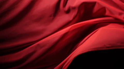 texture of the moving folds of light red... | Stock Video | Pond5