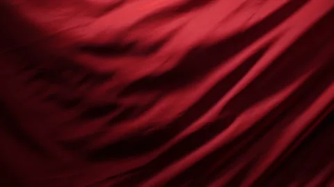 texture of the moving folds of light red... | Stock Video | Pond5