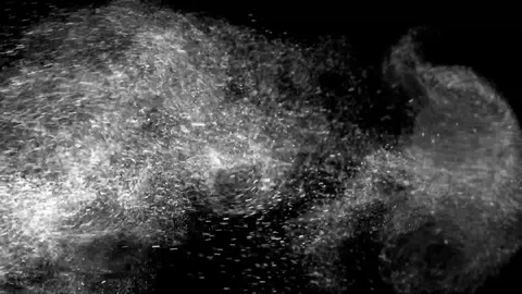 Texture vortex of microparticles on a bl... | Stock Video | Pond5