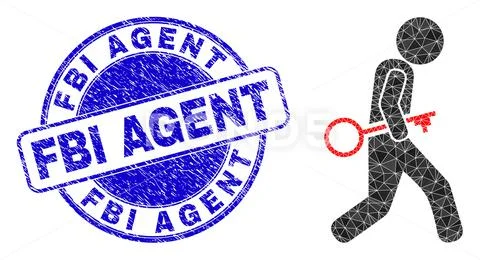 Fbi Official Logo FBI Special Agent Certificate. US Secret Service.