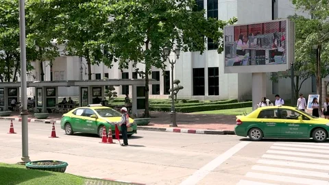 Thai Security Guard Stock Video Footage | Royalty Free Thai Security ...