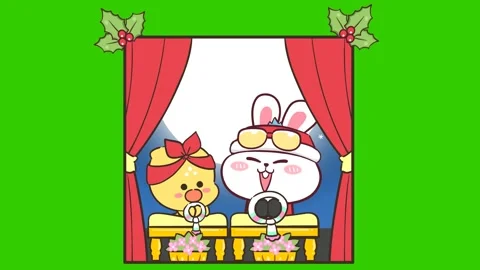 Thai Style Wedding Animation: Rabbit & D... | Stock Video | Pond5