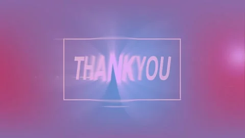 Thank You motion background animated wav... | Stock Video | Pond5