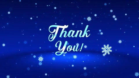 Flakes Thank You Stock Footage ~ Royalty Free Stock Videos | Pond5