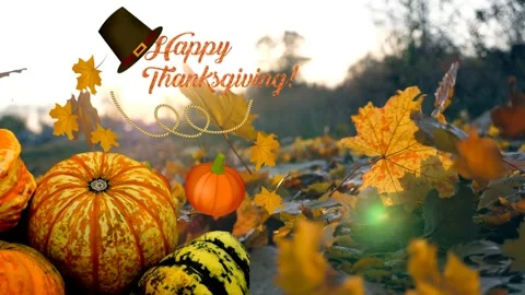 Thanksgiving Set 06- Virtual Green Scree... | Stock Video | Pond5