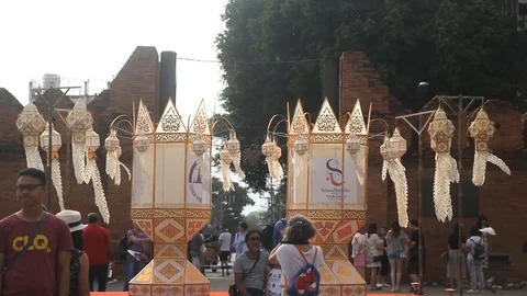 Thapae Gate Stock Footage ~ Royalty Free Stock Videos | Pond5