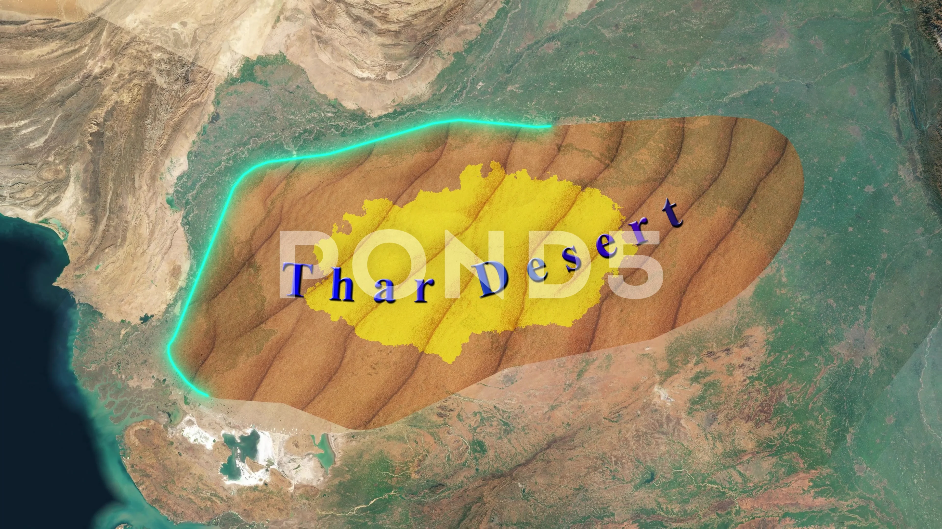 Thar Desert Map