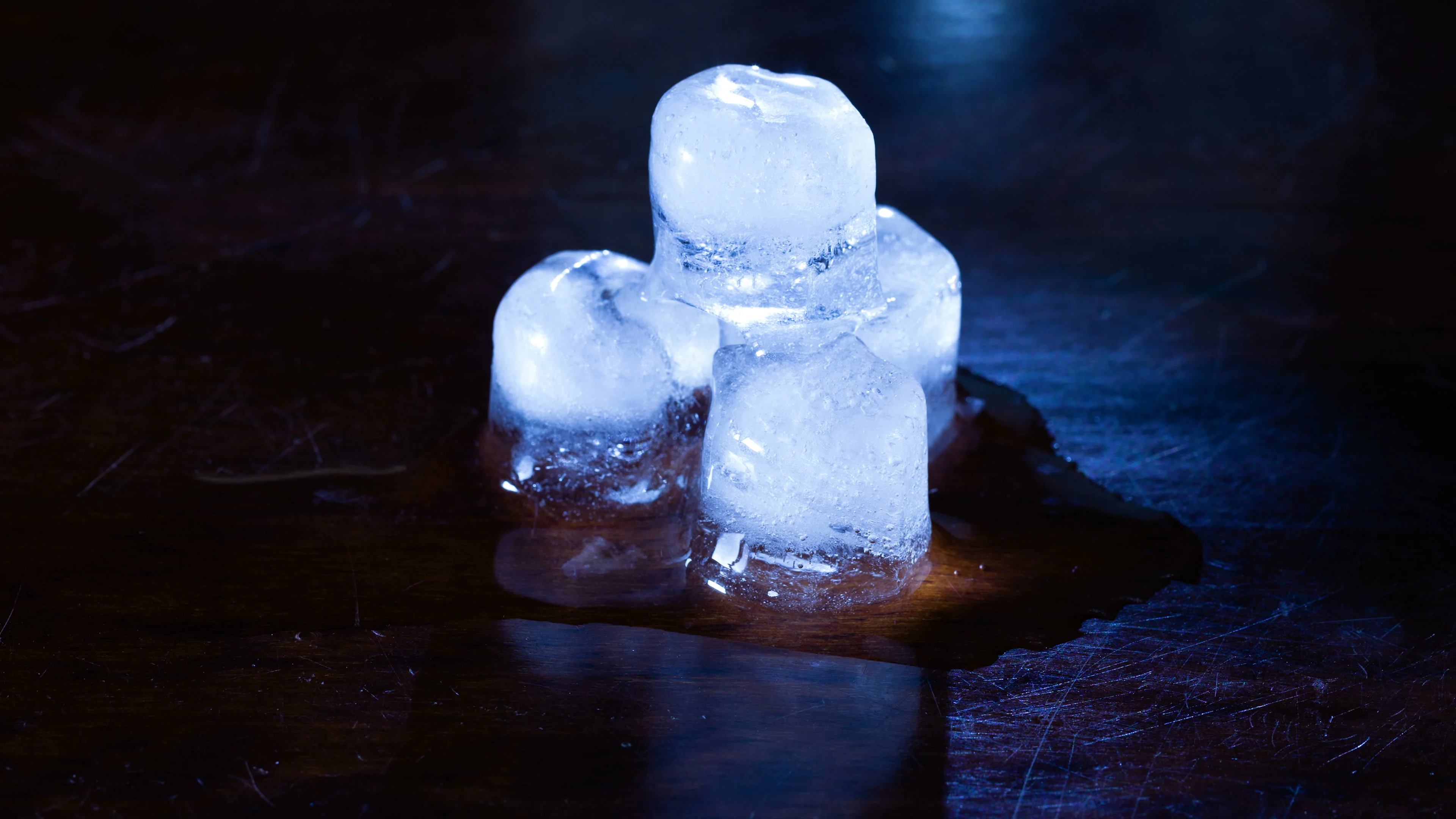 Thawing Ice Cubes