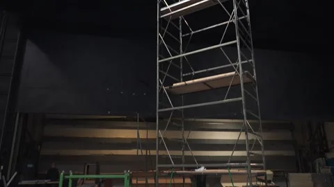 Stage Scaffolding Stock Video Footage | Royalty Free Stage Scaffolding ...