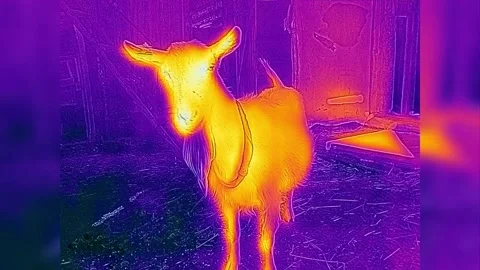 thermal imaging with an infrared camera ... | Stock Video | Pond5
