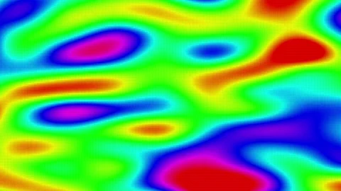 Thermography or heat map background (sea... | Stock Video | Pond5