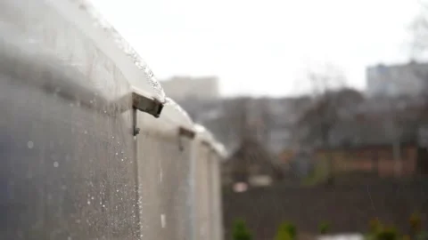 Thick Wall From Rain Stock Video Footage | Royalty Free Thick Wall From ...