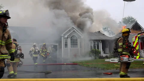 Home Fire Smoke Stock Footage ~ Royalty Free Stock Videos | Pond5