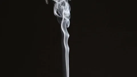 Thin Stream Of Smoke Stock Video Footage | Royalty Free Thin Stream Of ...