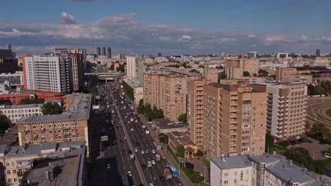 The Third Ring Road, one of the busiest ... | Stock Video | Pond5