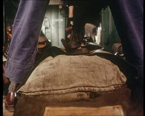 Thirty Million Letters, men sorting out ... | Stock Video | Pond5