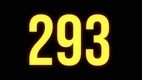 Thousand Counter Animation 4K with Glowi... | Stock Video | Pond5