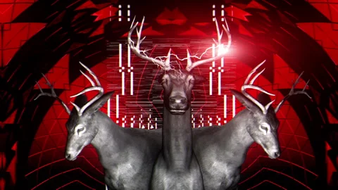 Deer 3D Model Stock Videos – Royalty-Free HD & 4K Videos