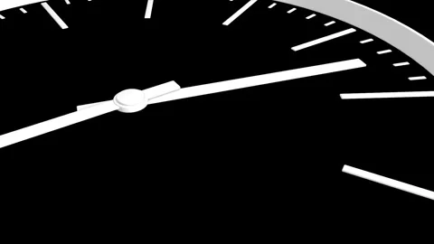 Clock Spinning Fast Stock Footage ~ Royalty Free Stock Videos | Pond5