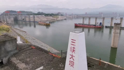 The Three Gorges Reservoir Replenishes W... | Stock Video | Pond5