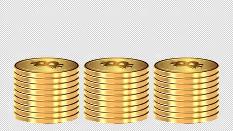 Empty Gold Coin Stock Videos – Royalty-Free HD & 4K Videos | Pond5