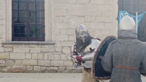 Knights Fighting Stock Video Footage | Royalty Free Knights Fighting ...