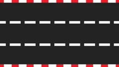 Moving Road Animation