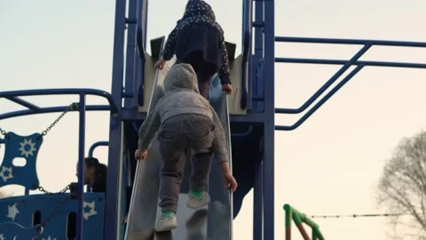 Three little Happy Children having fun S... | Stock Video | Pond5