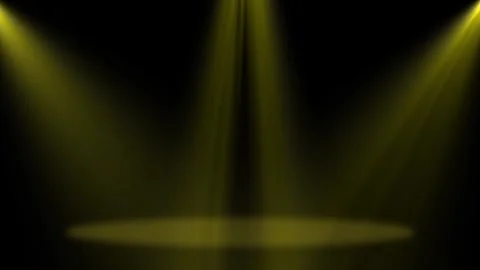 Three Yellow Top Corner Spot Bright Ligh... | Stock Video | Pond5