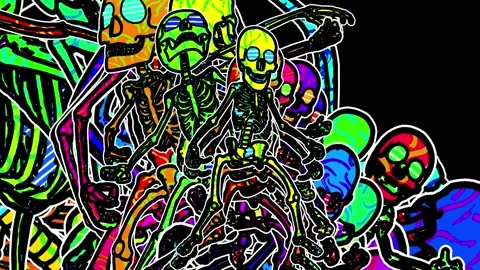 Skeleton Dancing Thriller Stock Videos – Royalty-Free HD & 4K Videos ...