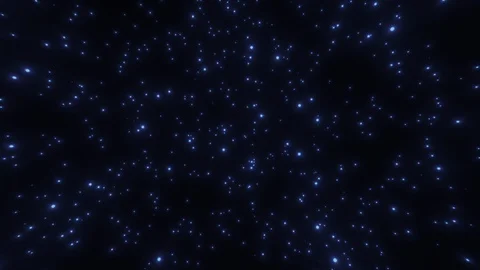 Through space, starfield. Seamless loop ... | Stock Video | Pond5