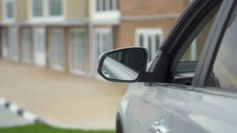 throw garbage out of the car window in t... | Stock Video | Pond5