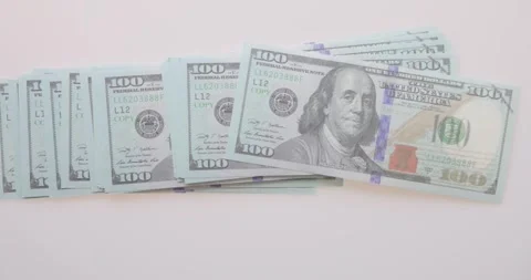 Dollar Bill Mockups Stock Videos – Royalty-Free HD & 4K Videos