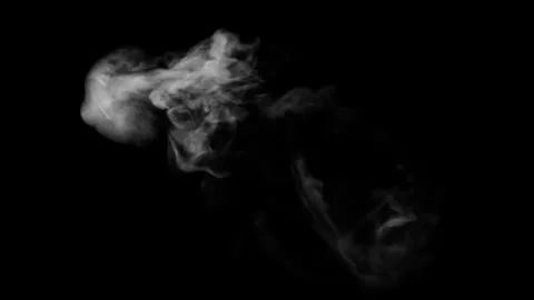 Throwing alpha smoke in the background | Stock Video | Pond5