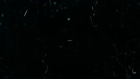 Thunderstorm outside the window at night... | Stock Video | Pond5