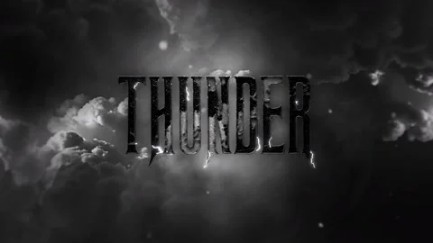 Thunderstorm Title Intro ~ After Effects Template #290934411