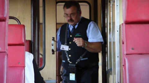 Ticket Inspector Stock Video Footage | Royalty Free Ticket Inspector ...