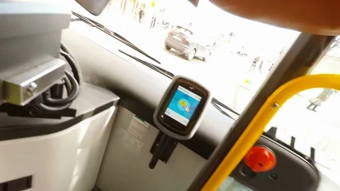 Touch In Bus Stock Videos – Royalty-Free HD & 4K Videos
