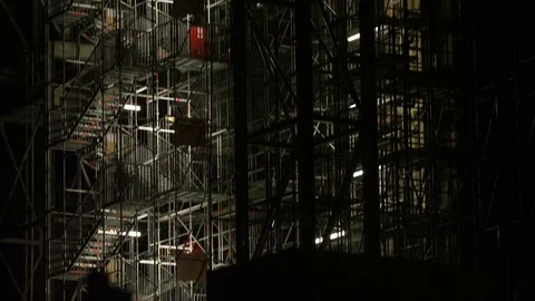 Tighter camera angle of high rise buildi... | Stock Video | Pond5