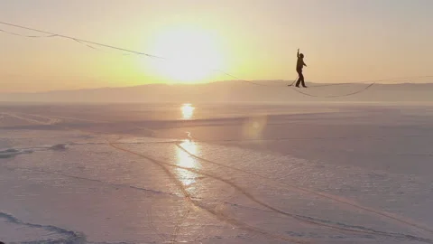 Tightrope L Stock Videos – Royalty-Free HD & 4K Videos