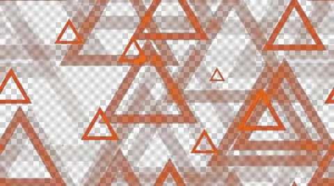 tileable triangle red lines with alpha | Stock Video | Pond5