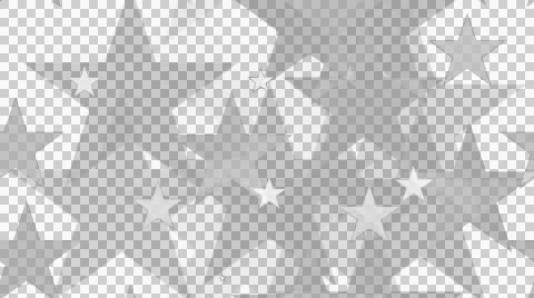 tileable white star background with alph... | Stock Video | Pond5