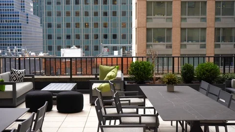 Tilt Up Camera View of Tall Buildings fr... | Stock Video | Pond5